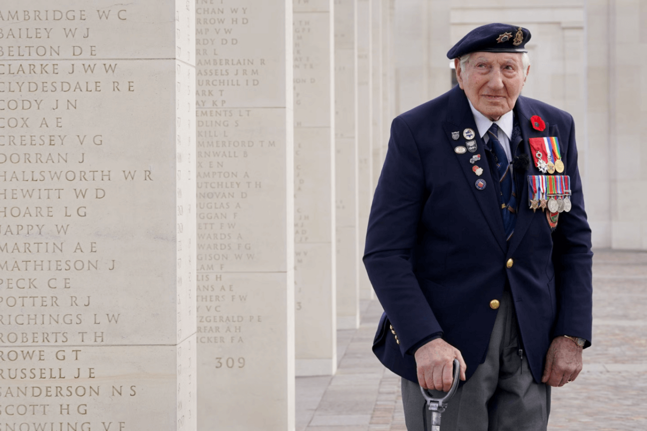 UK-Jewish Veteran, 99, Commemorates 80th Anniversary of D-Day