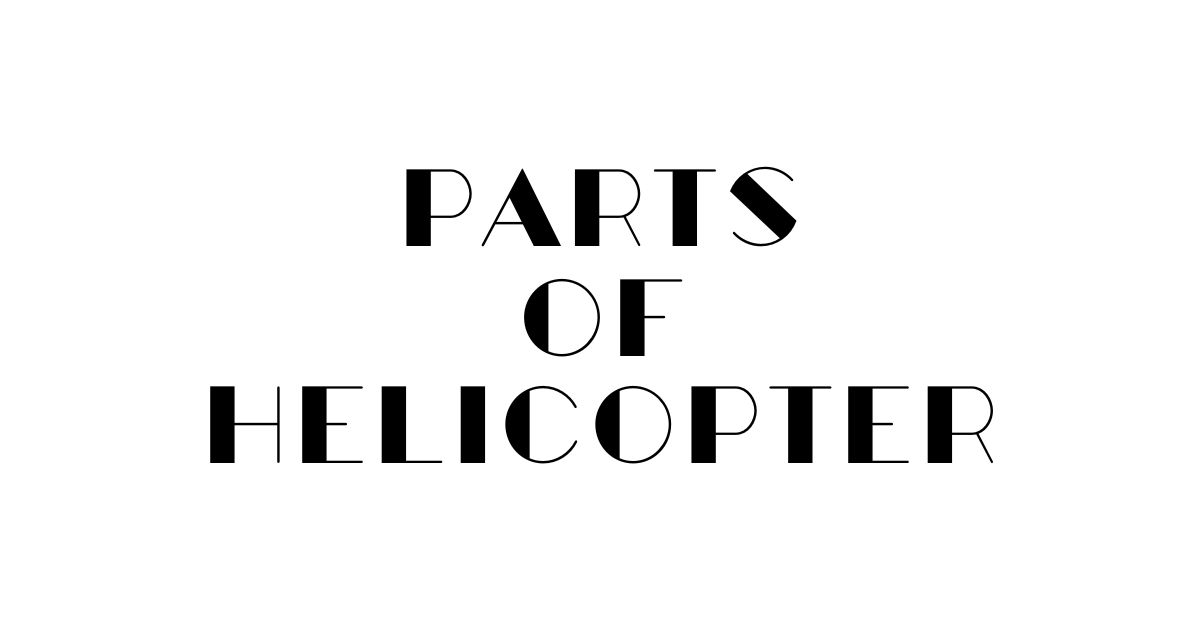 Parts of a Helicopter Word Search Printable