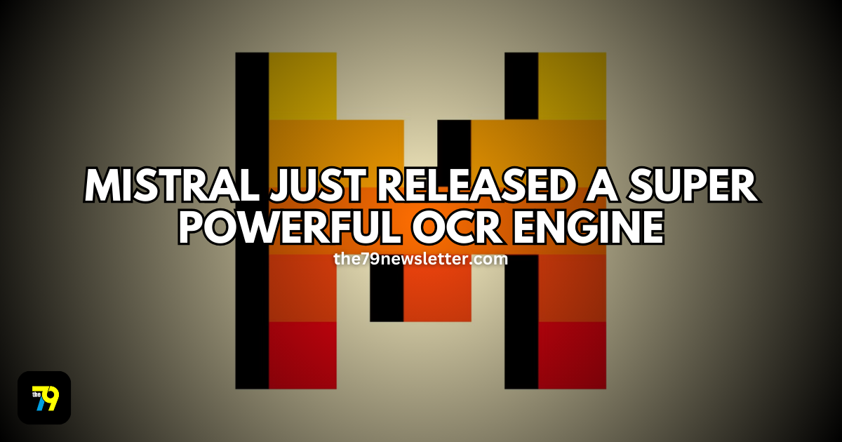Mistral just released a super powerful OCR engine