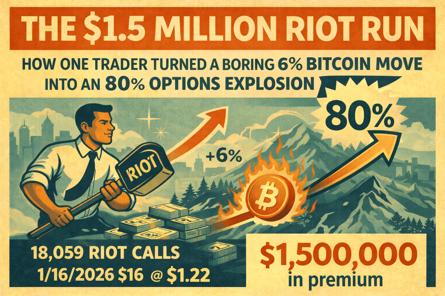 The $1.5 Million RIOT Run: How One Trader Turned a Boring 6% Bitcoin ...