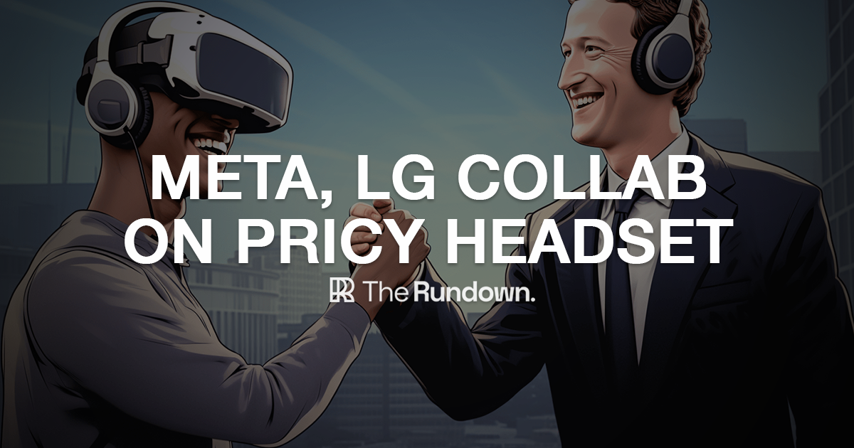 ⚡️ Massive new headset incoming...