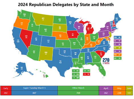 ⏰ The 2024 Presidential Timeline