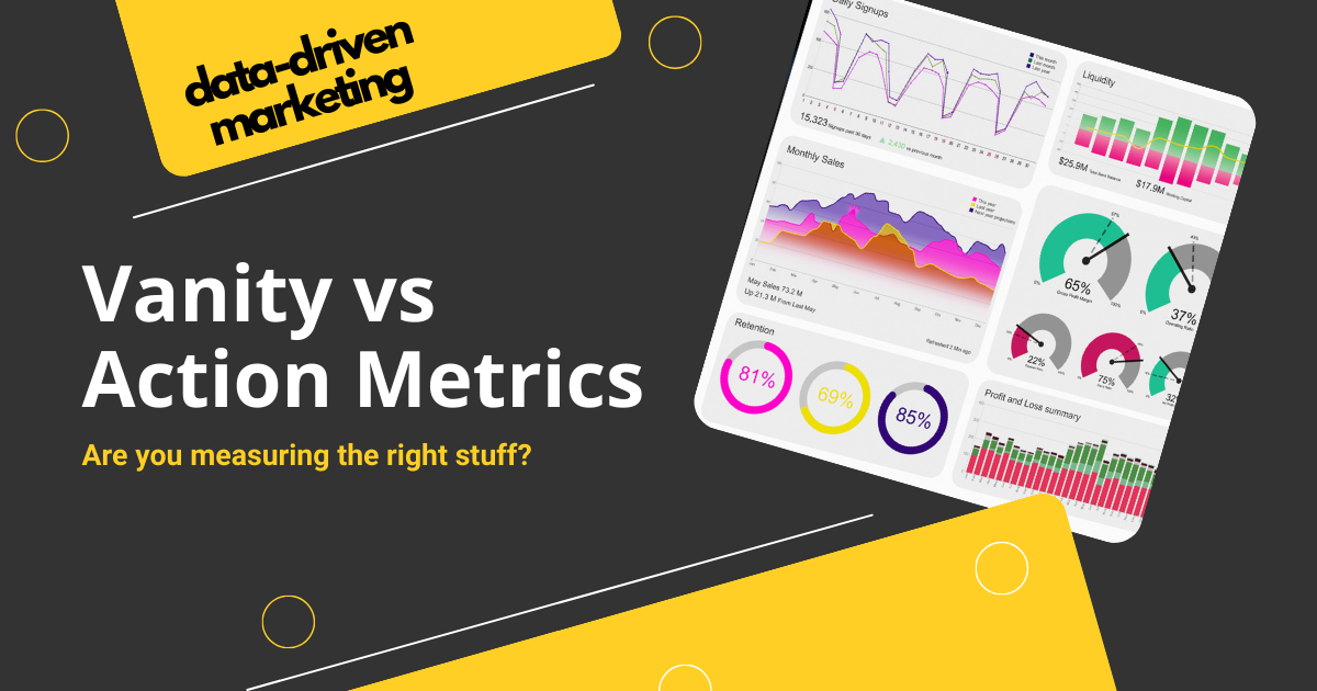 Vanity vs Action Metrics: Definitions, Examples & You!