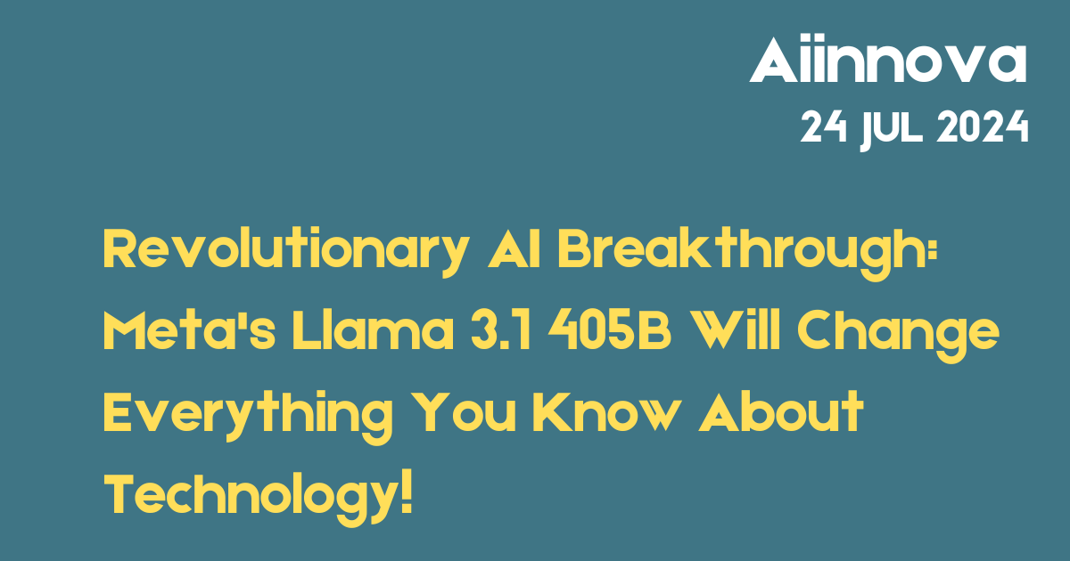 Ai innova 24 July 2024