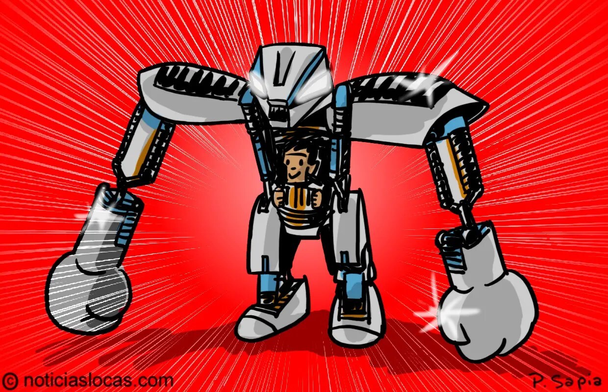 Ahora podés tener tu propio traje Mecha por solo 93.000 dólares