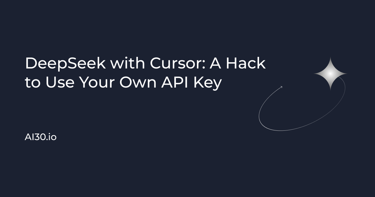 Deepseek Api In Cursor A Clever Hack For Custom Models