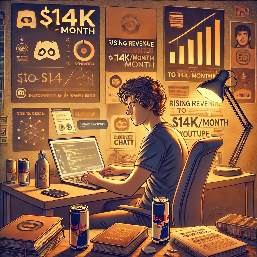 How a 21-Year-Old Student Built a $14K/Month SaaS Using Discord