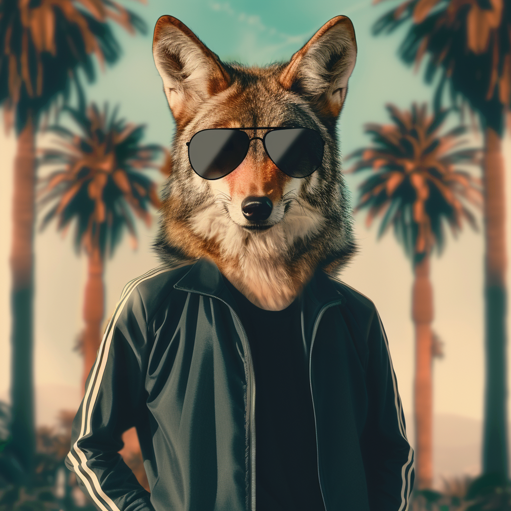 🐺 Apr 8 - Do You Know This Social Coyote?