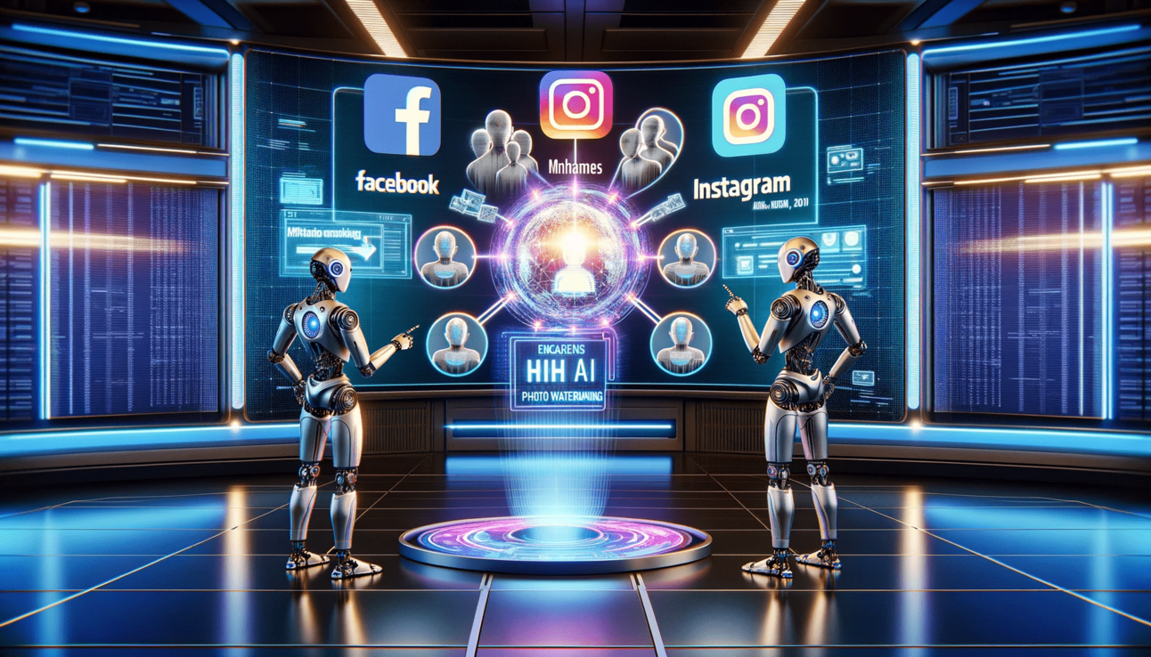 Meta Enhances Facebook, Instagram, and Threads with AI Photo Watermarking