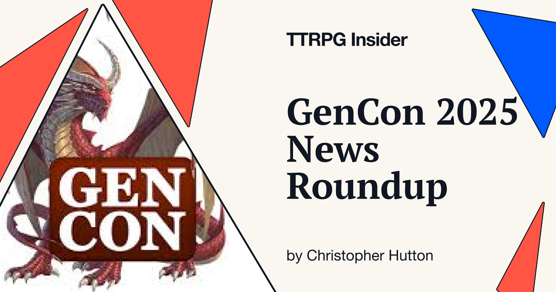 GenCon 2025: TTRPG Highlights from the Gaming Industry's Biggest Week