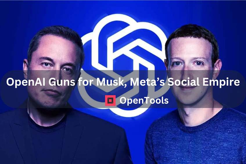 🤯OpenAI Guns for Musk, Meta’s Social Empire