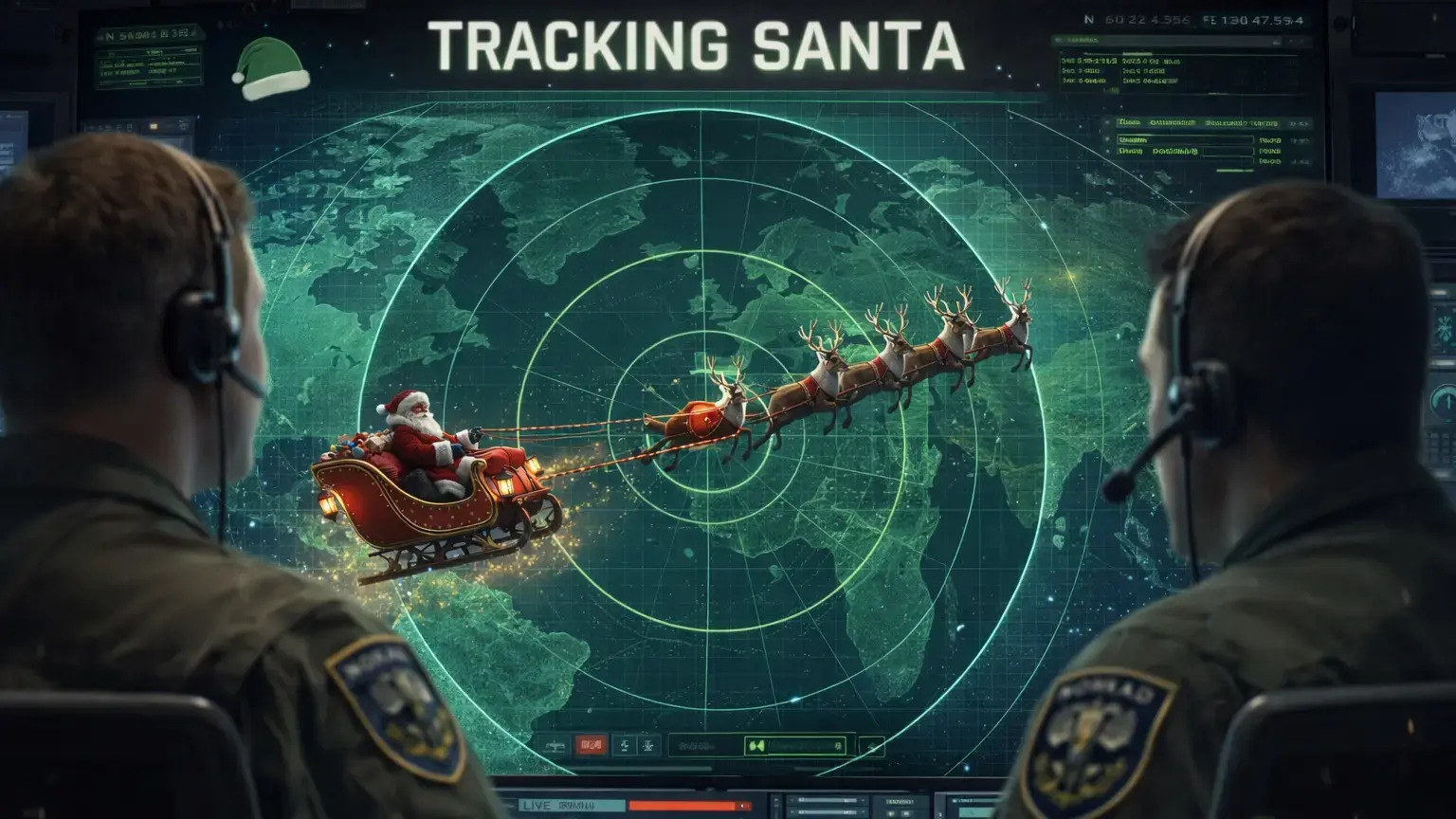 Track Santa live!