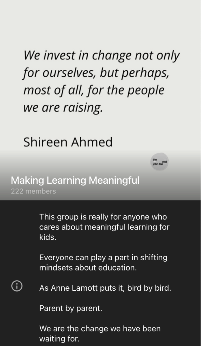 Making Learning Meaningful