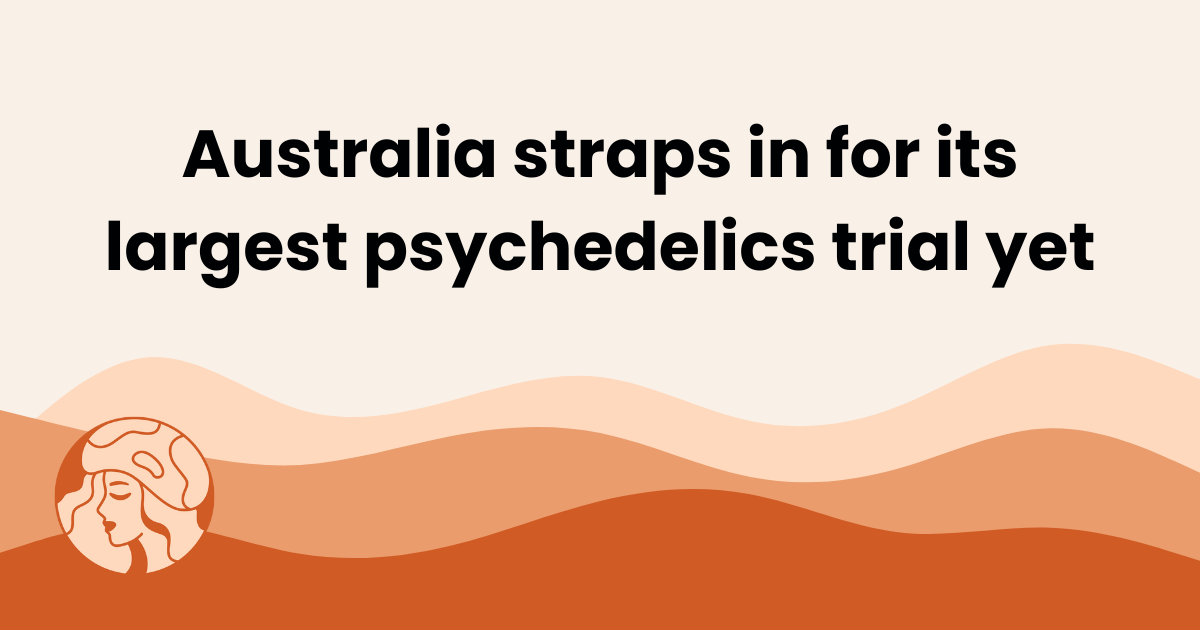 Australia straps in for its largest psychedelics trial yet