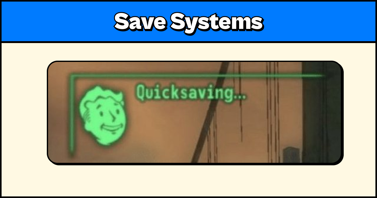 Save Systems in Games: How Games Remember Your Progress