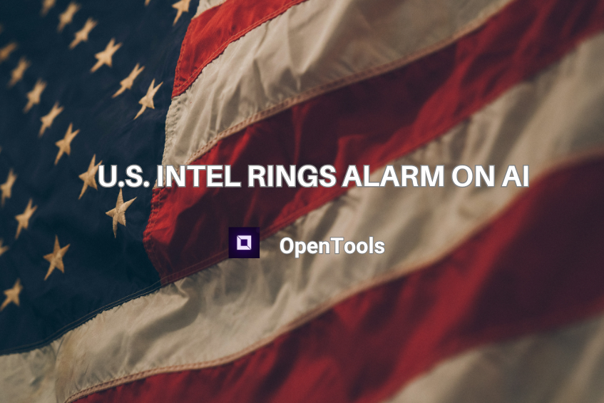 🔔 U.S. Intel Rings Alarm on AI