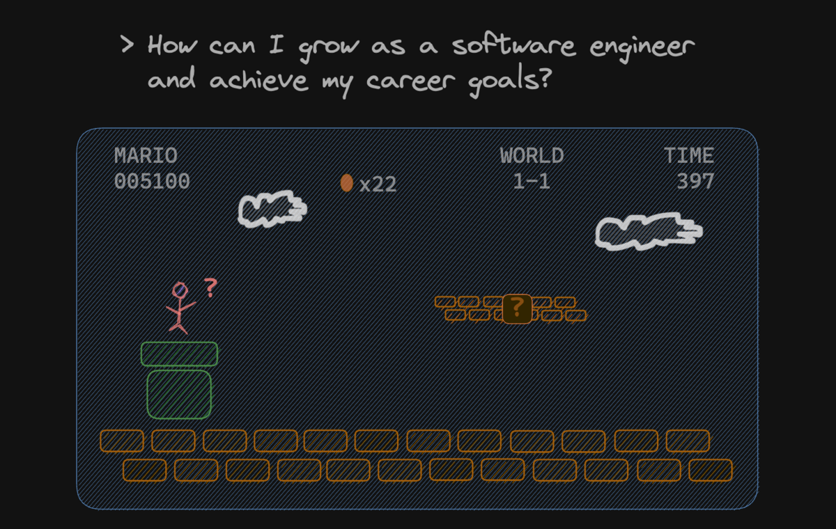 How can I grow as a software engineer and achieve my career goals?