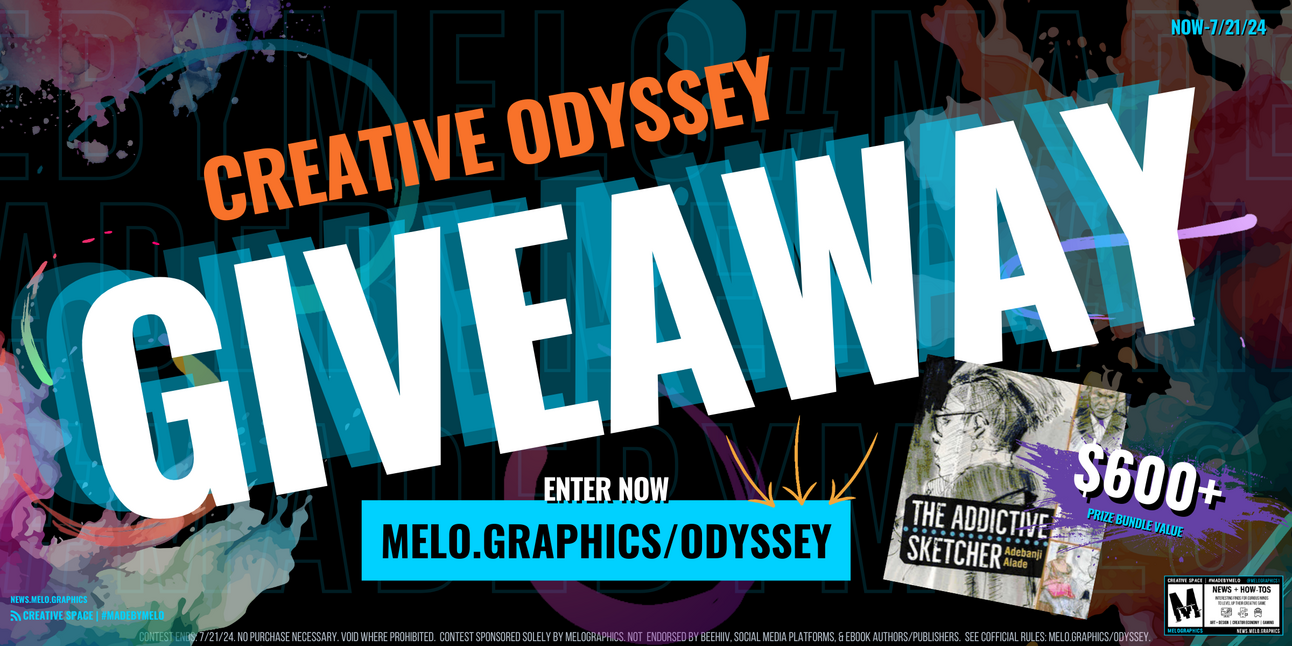 🎉 Creative Odyssey Giveaway [BONUS 🔐 Secret Code]