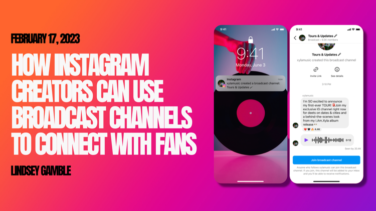How Instagram Creators Can Use Broadcast Channels To Connect With Fans