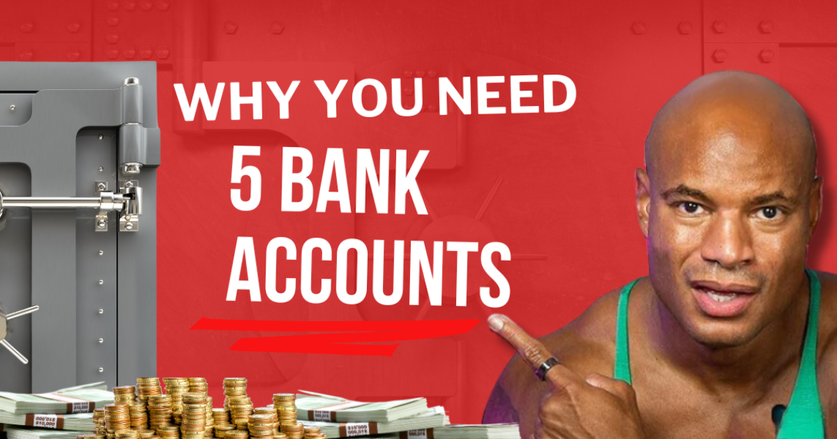 My 5 Bank Account Formula For Staying Rich