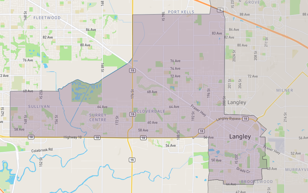 My riding: Cloverdale – Langley City