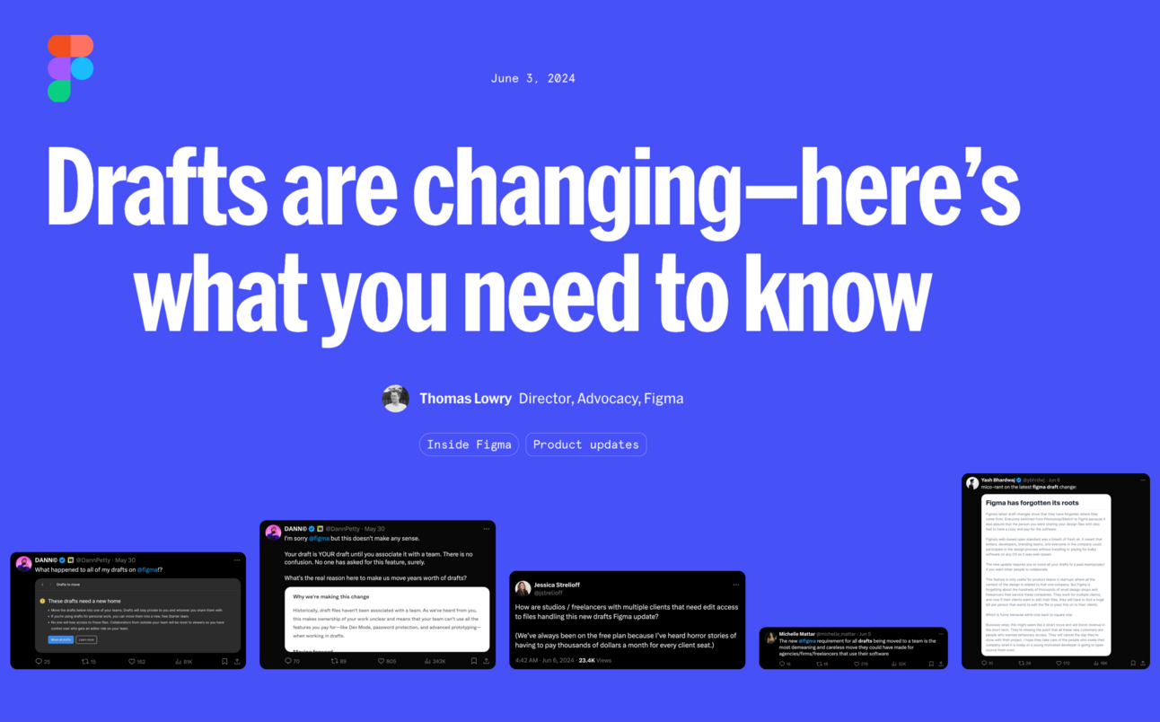 👀 The Figma Drafts Debacle