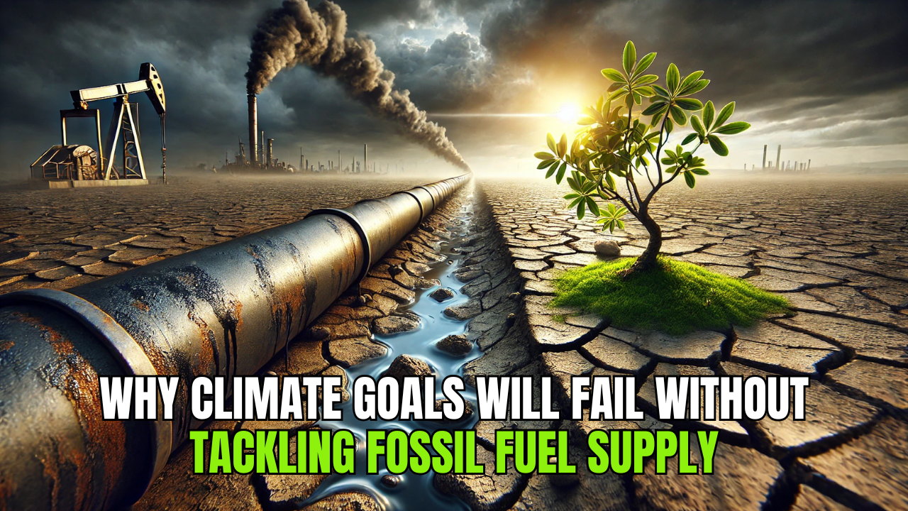 🌱 Why Climate Goals Will Fail Without Tackling Fossil Fuel Supply ⛽️🚫