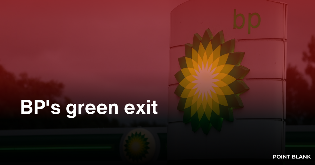 BP's green exit