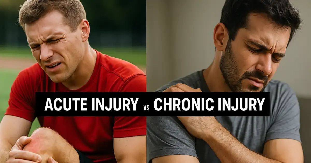 Acute vs. Chronic Sports Injuries