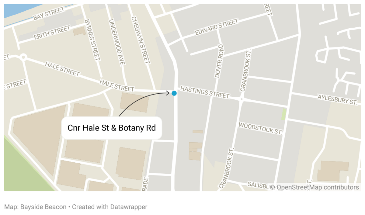 New safety measures to be implemented at Botany Rd-Hale St intersection