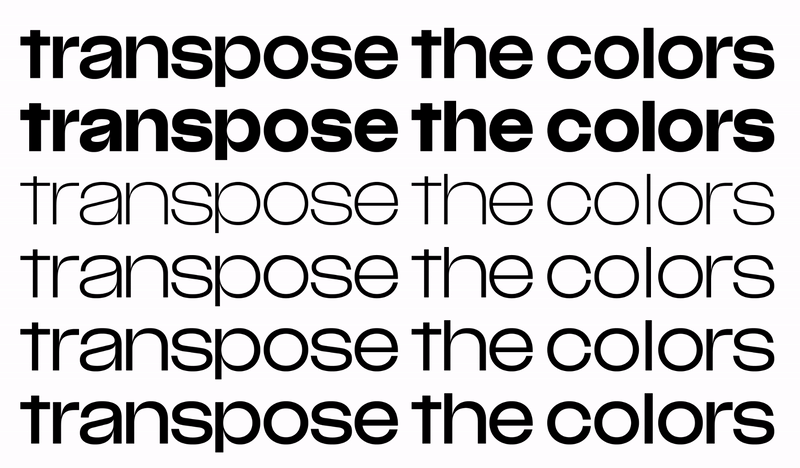 110 / Uniwidth fonts for UI design 🙌