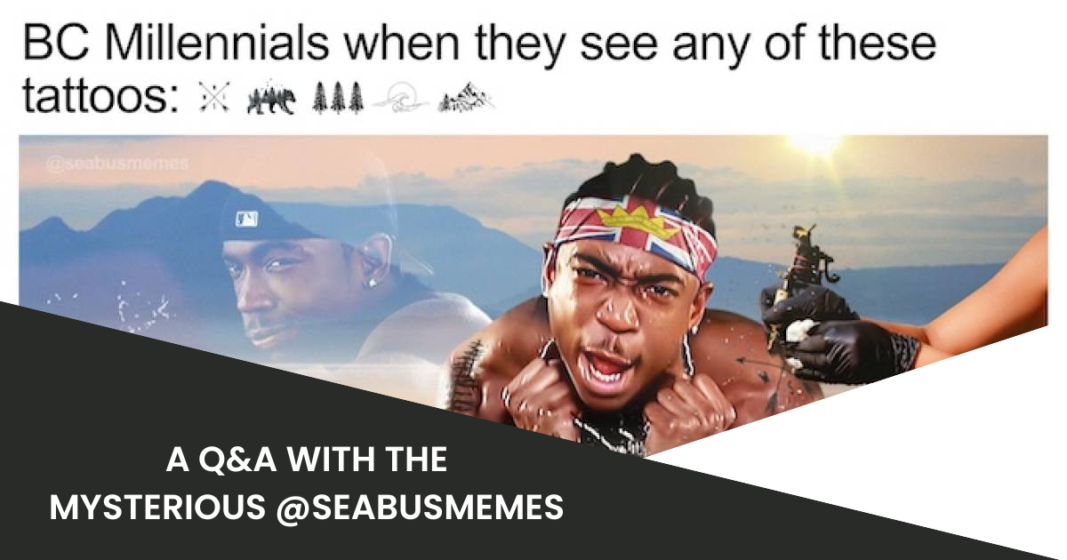 January 16 edition: A Q&A with the mysterious @seabusmemes