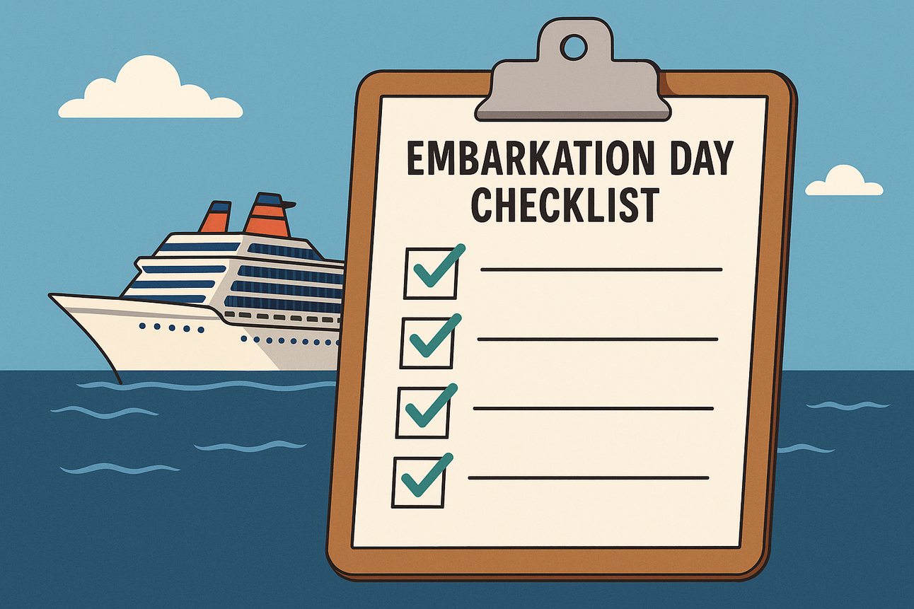 What no one tells you about embarkation day #003
