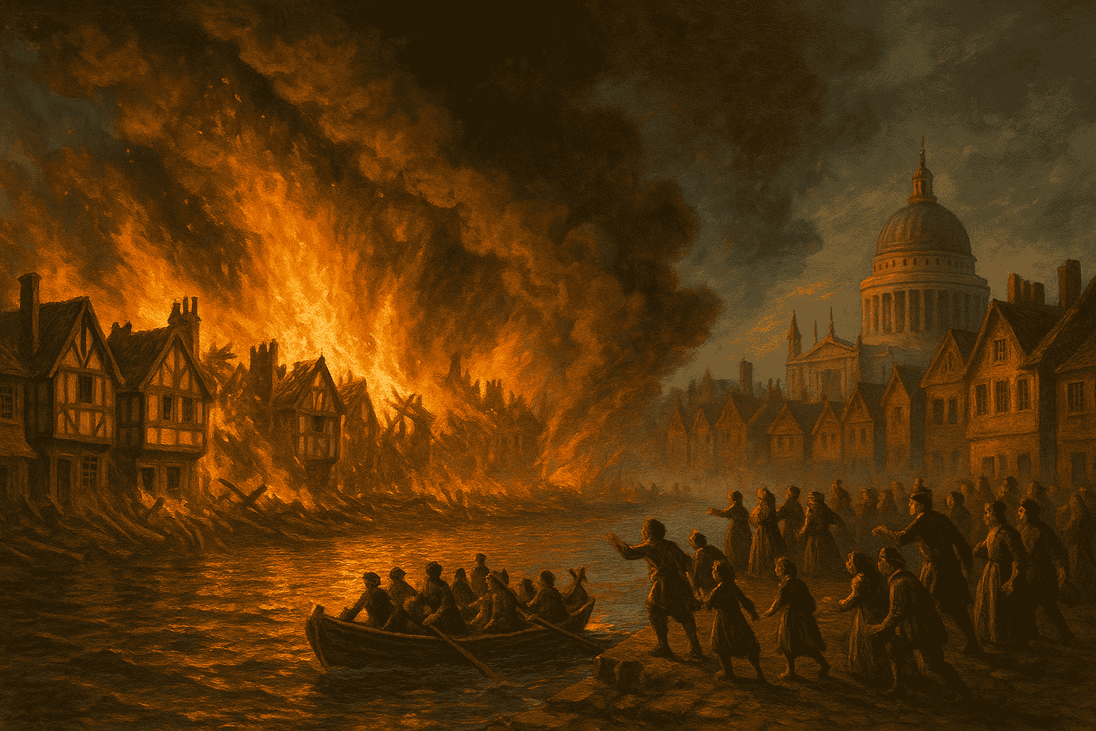 🎨 This Week In History - The Great Fire of 1666 Started