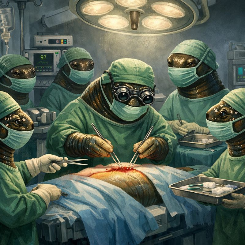 Leeches are evolution's best surgeons