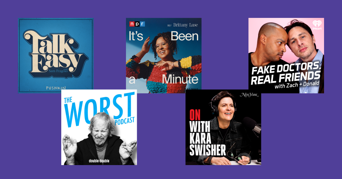 Best Interview Episodes on Celebrity (& Adjacent) Podcasts⭐