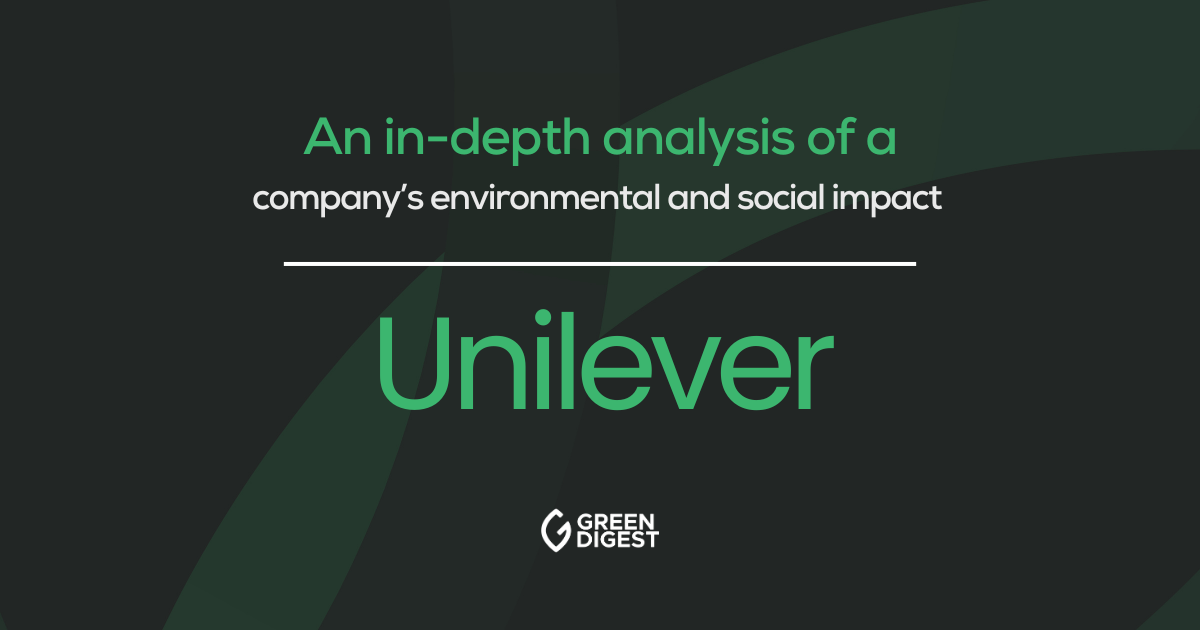 Evaluating a company's impact (the case of Unilever)