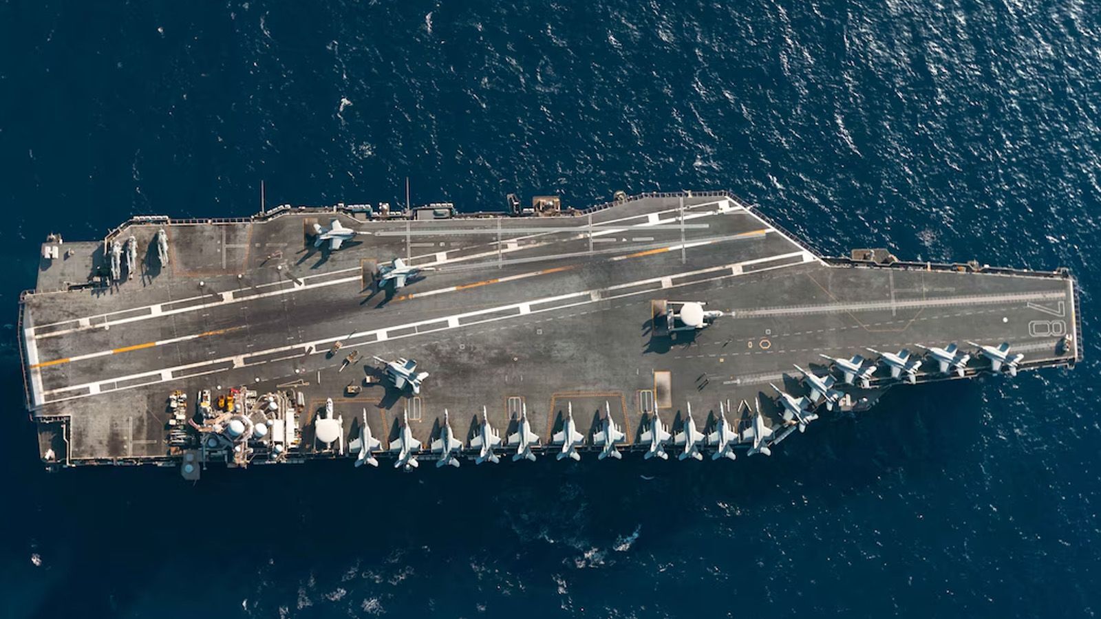 US Aircraft Carrier Arrives Near Venezuela