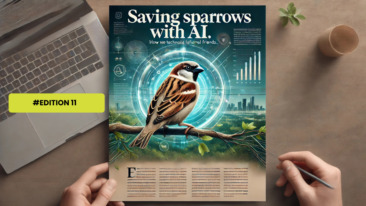Sparrows & AI: How Technology is Saving Nature’s Tiny Messengers