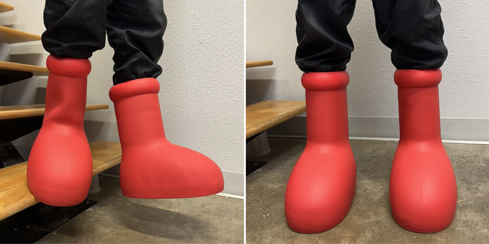 MSCHF Big Red Boots 👠
