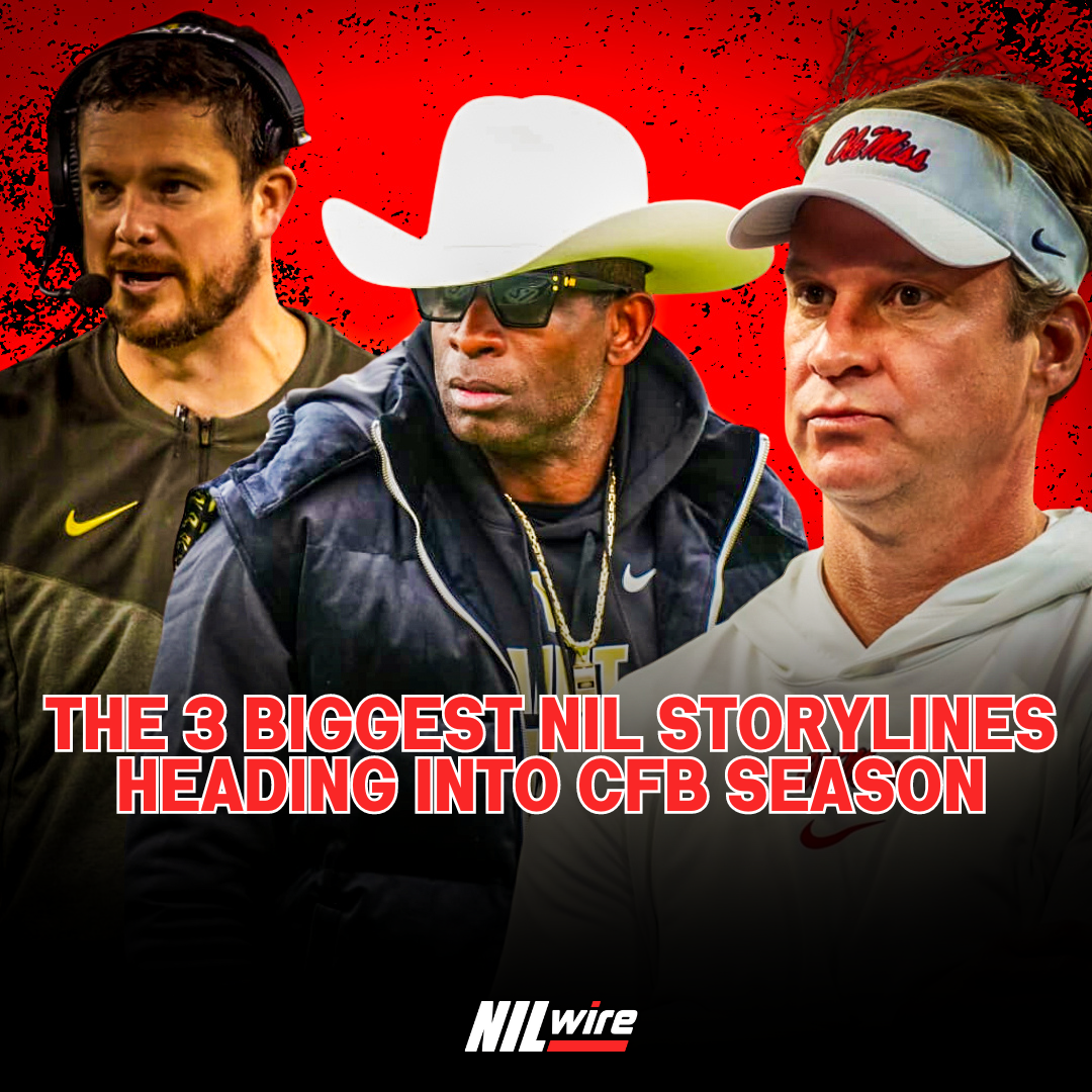 🏅 The Three Biggest NIL Storylines Heading into the CFB Season