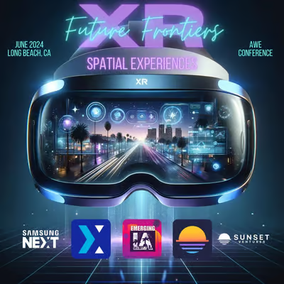 🌴 New Events: Spatial XR Samsung Meetup at AWE Conference & more
