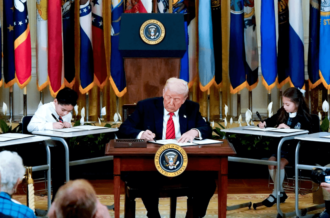 Trump Signs Executive Order to Abolish Department of Education, Declares: ‘It’s Going to Work’