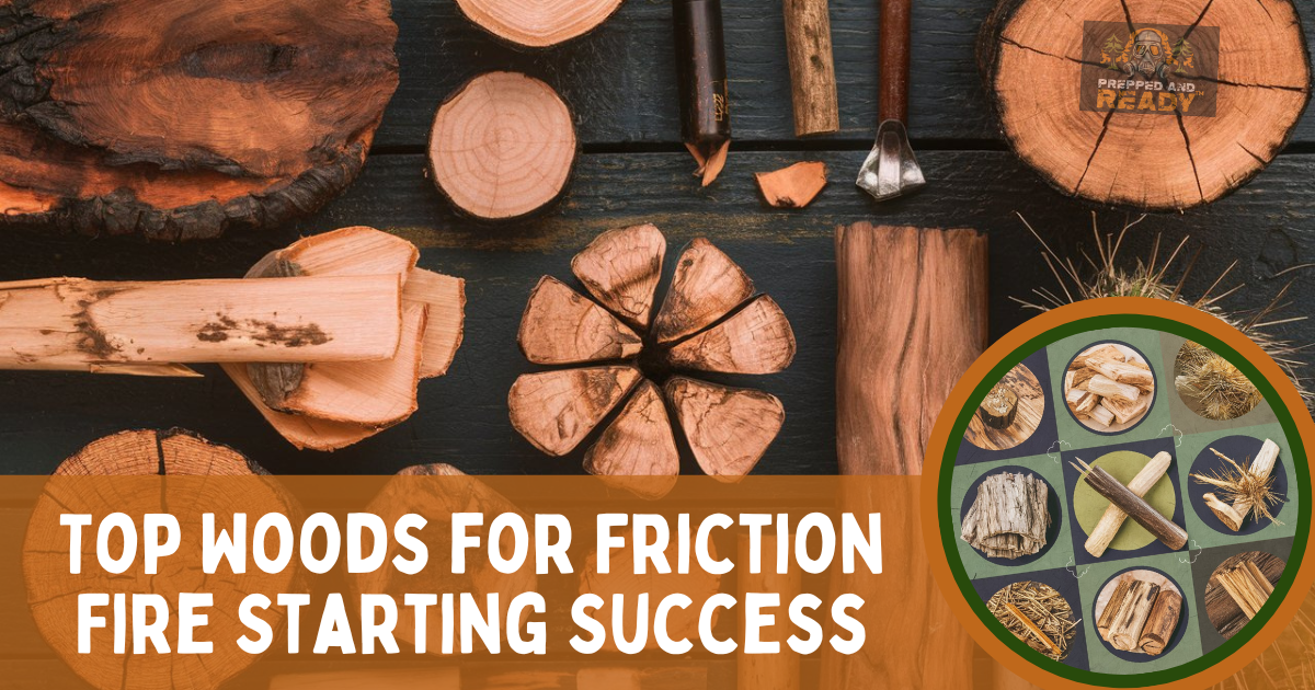 Top Woods for Friction Fire Starting Success