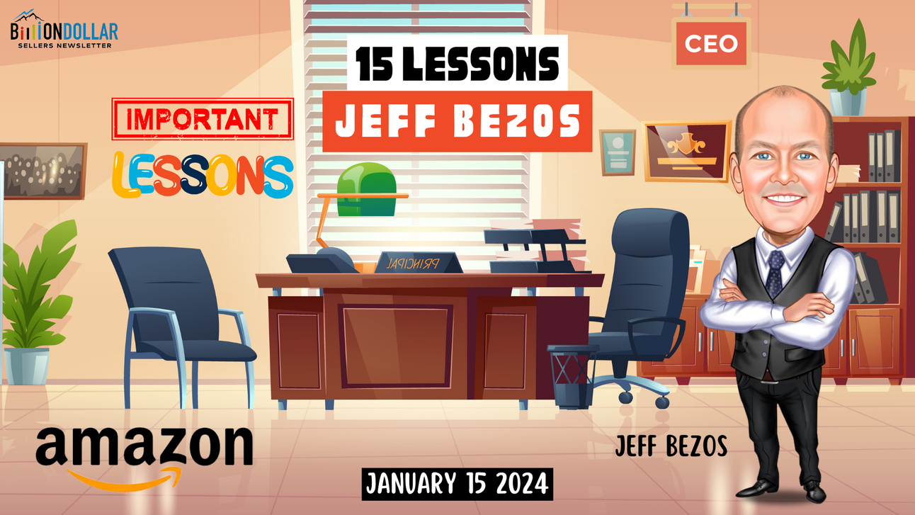 💰 15 Lessons from Jeff Bezos
