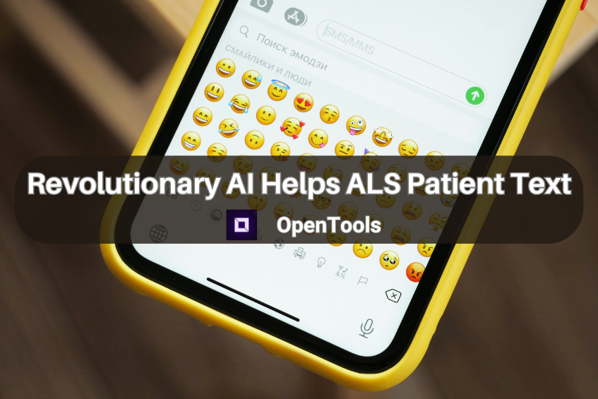 😮Revolutionary AI Helps ALS Patient Text