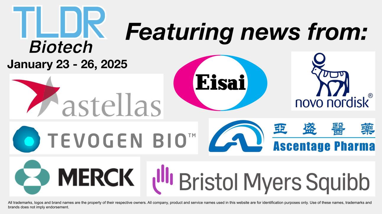 Biotech & Pharma Updates | January 23 - 26, 2025