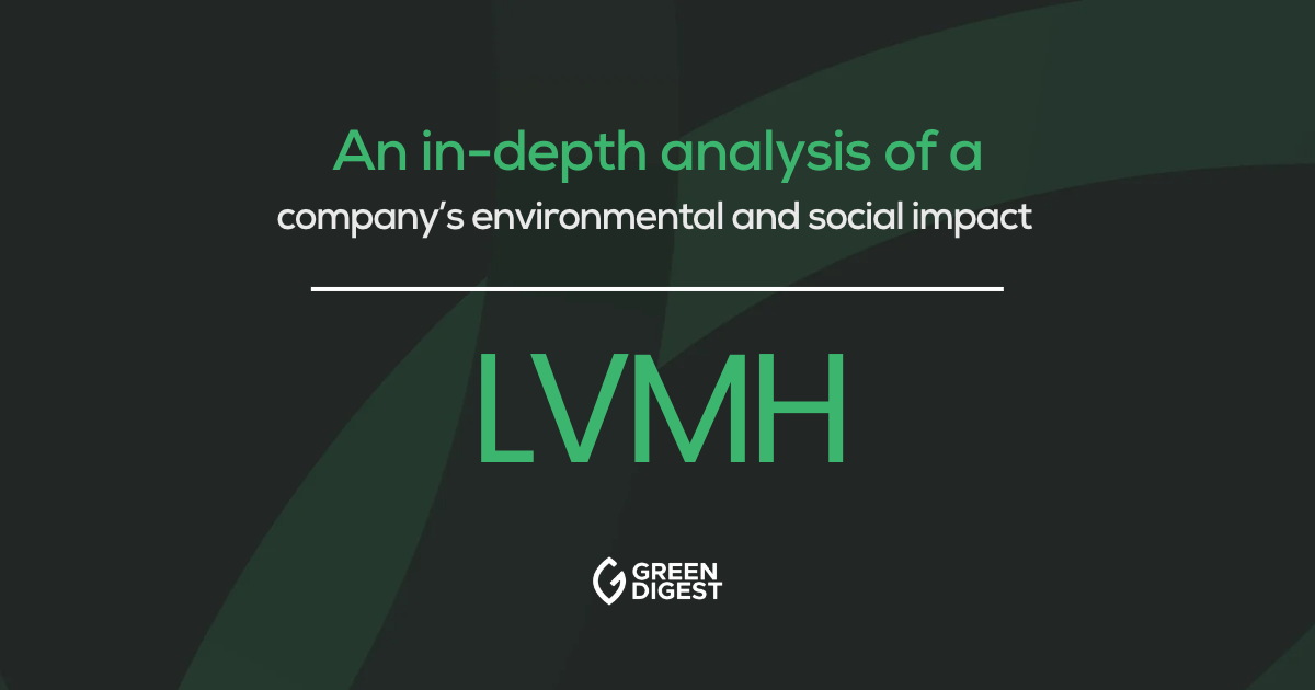 Evaluating a company's impact (the case of LVMH)