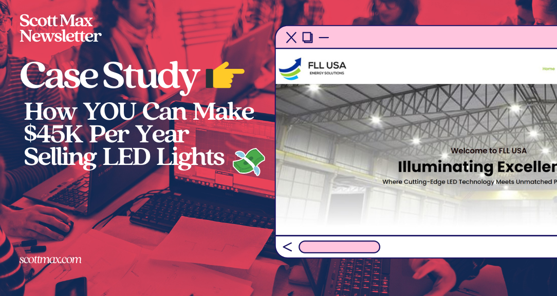 Case Study: How YOU Can Make $45K Per Year Selling LED Lights