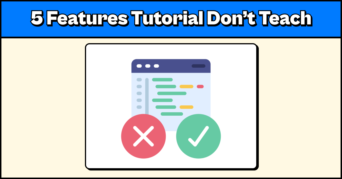 5 Features Tutorials Never Teach You (But Production Apps Need)